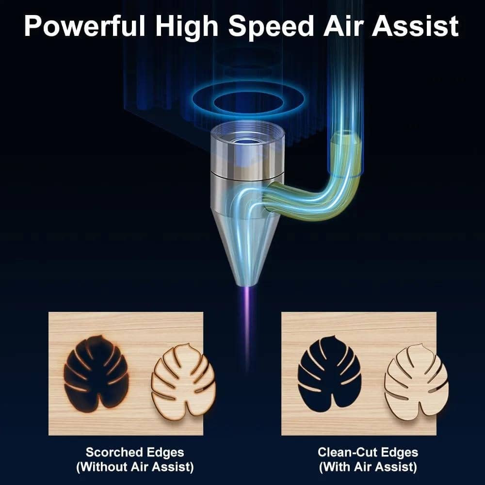LASER TREE LT-40W-AA Аксесоари за лазерен модул Въздушна дюза Защитен ...