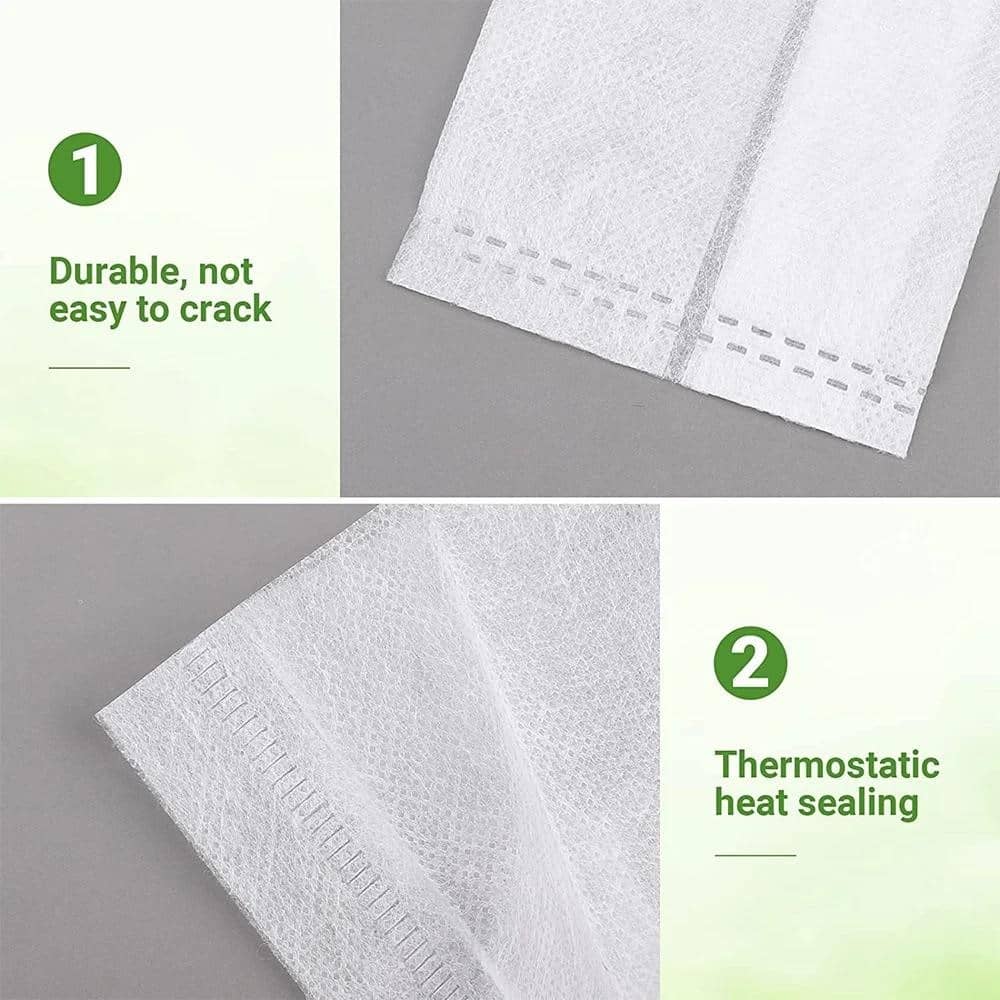 100 БР. Биоразградими торбички за растения Нетъкан разсад за градински ...