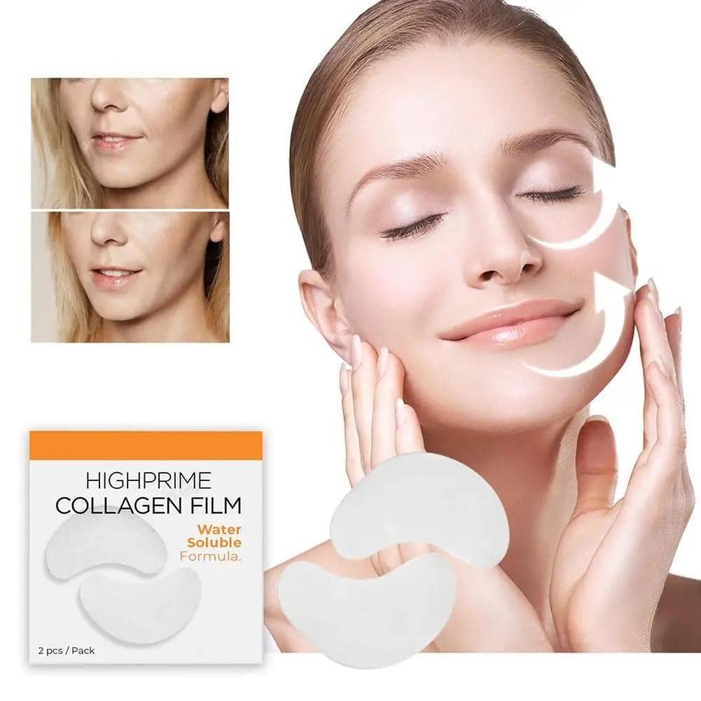1 чифт Highprime Collagen Soluble Film Collagen Film Fade Dark Circle ...